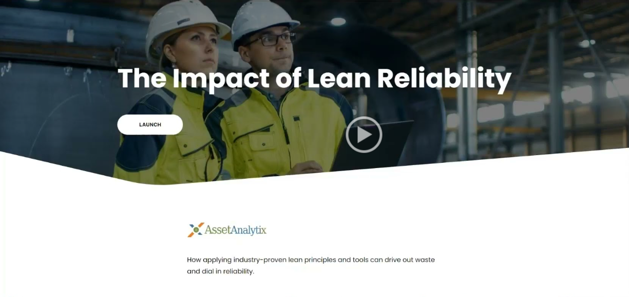 Accelerating Reliability - Asset Analytix